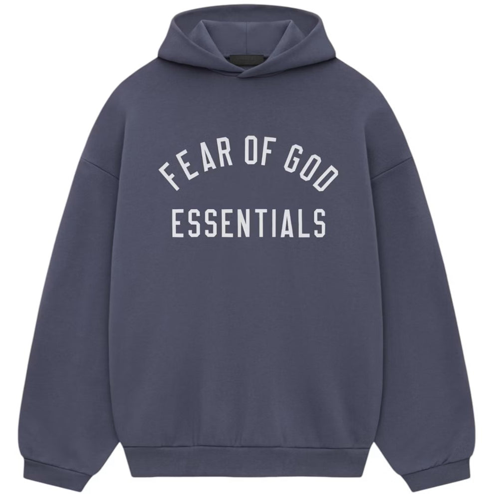 Fear of God Essentials FW24 Fleece Hoodie - Unisex - Marine – Sneaxx