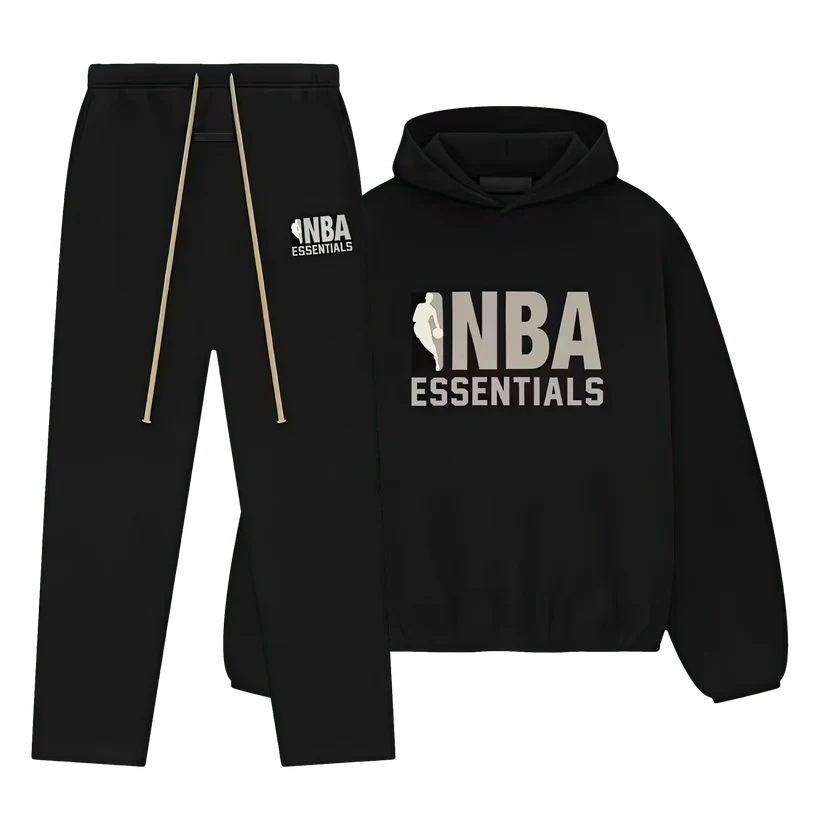 Fear of God Essentials NBA SS25 - Unisex - Black - Full Set – Sneaxx